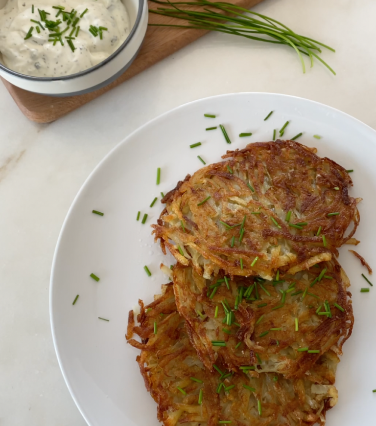 Crispy and Tender 2-Ingredient Potato Roestis (Röstis) - by kayou