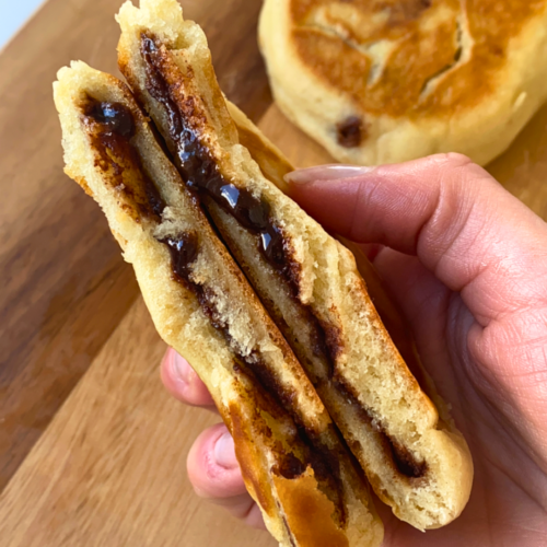 Hotteok recipe (the best Korean sweet pancake) - without yeast!